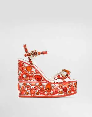 Dolce & Gabbana Wedge Sandals For Women