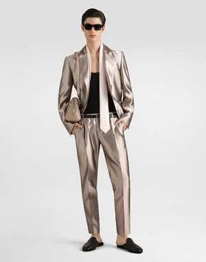 Dolce & Gabbana Sicilia Light Single-breasted Silk Shantung Jacket