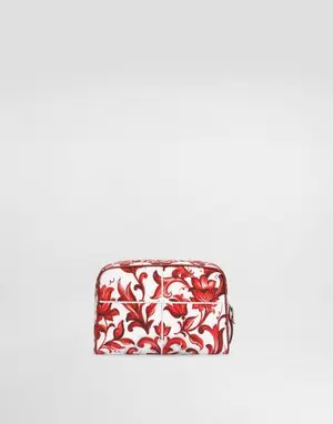 Dolce & Gabbana Majolica-print Poplin Handbag - Multicolor