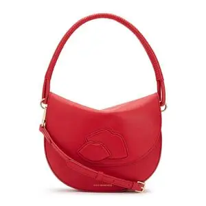 Lulu Guinness Mei Leather Shoulder Bag
