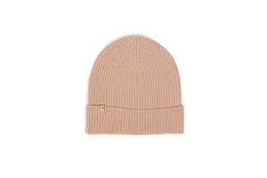 Lorna Murray Cashmere Ribbed Beanie - Pink