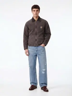 Carhartt Work In Progress Og Detroit Jacket - Brown