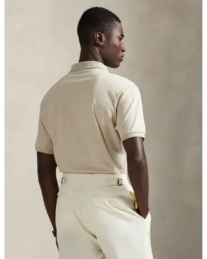 Polo Ralph Lauren Classic Fit Soft Cotton Polo Shirt - Dune Tan