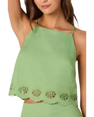 Astr The Label Taniya Cropped Top