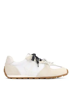 NAKED WOLFE Lightning Sneaker - White Nylon