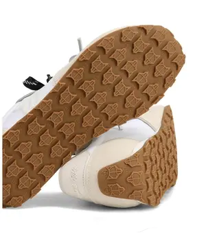 NAKED WOLFE Lightning Sneaker - White Nylon