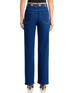 MOTHER Otc Hw Tunnel Vision Sneak High Rise Jeans