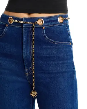 MOTHER Otc Hw Tunnel Vision Sneak High Rise Jeans