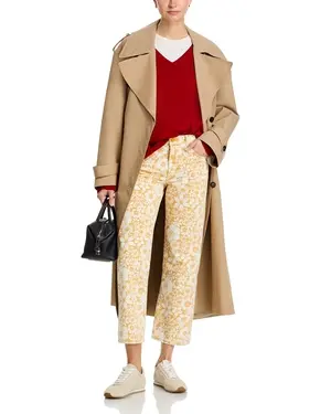 MOTHER The Mid Rise Rambler Zip Ankle Jeans