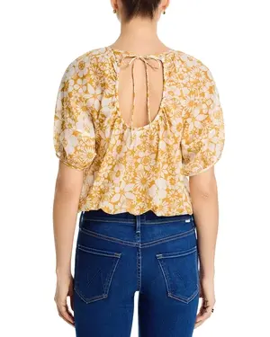 MOTHER The Party In The Back Floral Shirt - Floral Notes