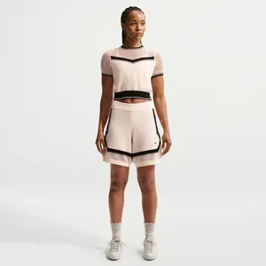 Nike Chill Knit Mid-rise Shorts - White