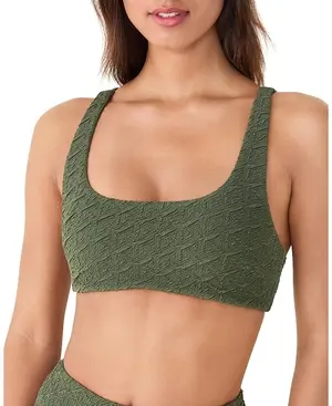 ANDIE Devon Square Neck Bikini Top - Thyme