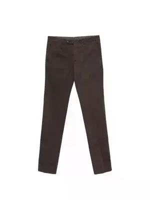 ROTA Slim-fit Cotton Trousers - Brown