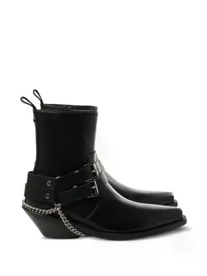 ANN DEMEULEMEESTER Kiril Santiags Ankle Boots