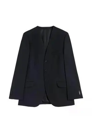 JIL SANDER Single-breasted Blazer - Blue