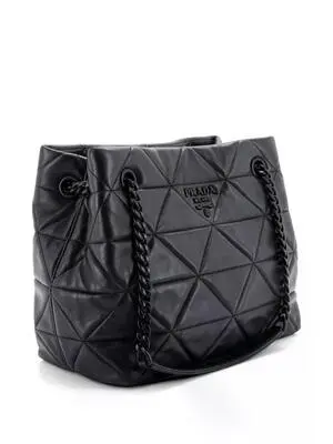 Prada Spectrum Quilted Nappa Leather Medium Tote Bag