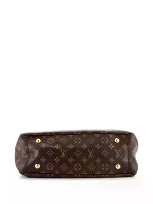 LOUIS VUITTON Pallas Tote Monogram Canvas With Leather Shoulder Bag
