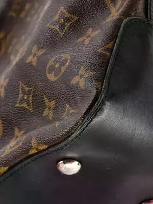 LOUIS VUITTON Davis Handbag Macassar Monogram Canvas Tote Bag