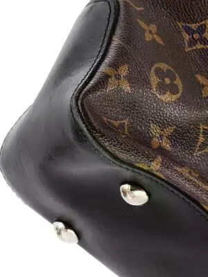 LOUIS VUITTON Davis Handbag Macassar Monogram Canvas Tote Bag