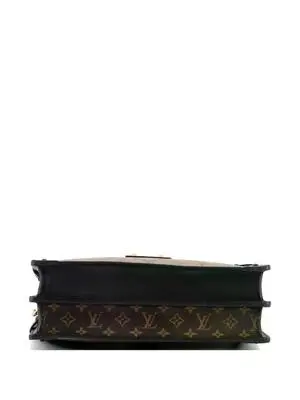 LOUIS VUITTON Reverse Monogram Canvas Clutch Bag