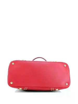 Prada Convertible Turnlock Dome Satchel
