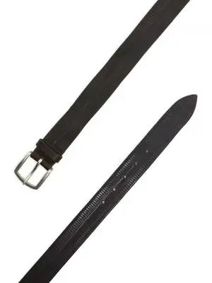 Orciani Ribbed Leather Belt