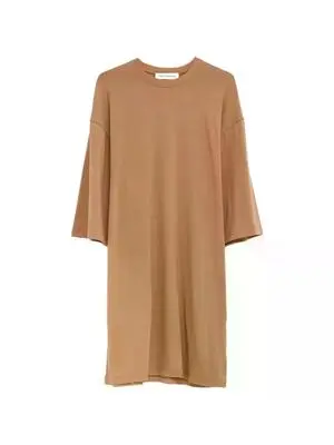 THE FRANKIE SHOP Oversized T-shirt Dress - Brown