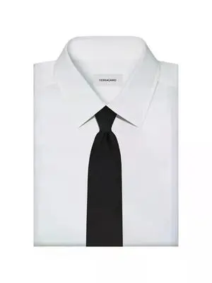 FERRAGAMO Jacquard Silk-blend Tie