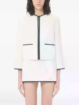 Valentino Garavani Canestrello Cotton Tweed Jacket