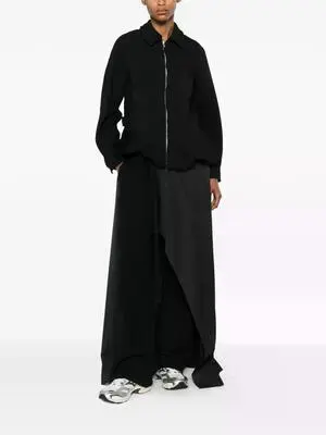 Comme Des Garçons Ruffled Peplum Jacket
