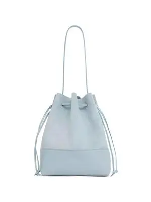 MANSUR GAVRIEL Drawstring Caba Bucket Bag - Blue