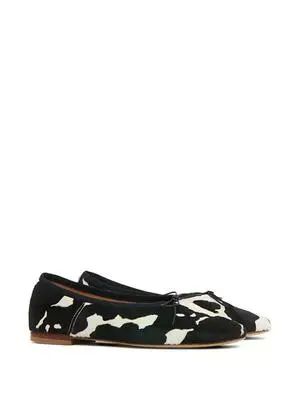 MANSUR GAVRIEL Dream Ballerina Pony-hair Flats