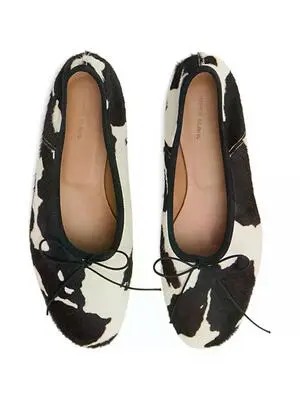 MANSUR GAVRIEL Dream Ballerina Pony-hair Flats