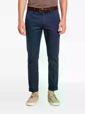 MASON'S Torino Flex Logo Embroidered Trousers