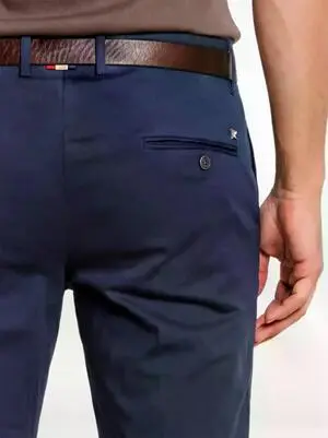MASON'S Torino Flex Logo Embroidered Trousers