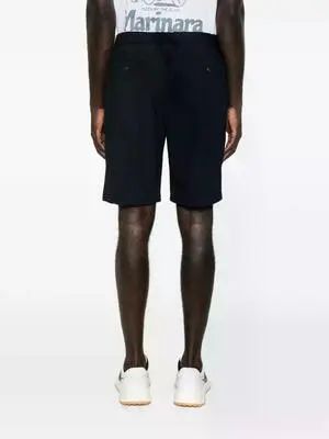 ALLEY DOCKS 963 Pleated Detail Shorts