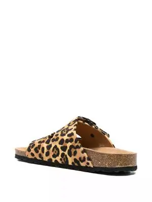 MC2 SAINT BARTH Leopard-print Sandals