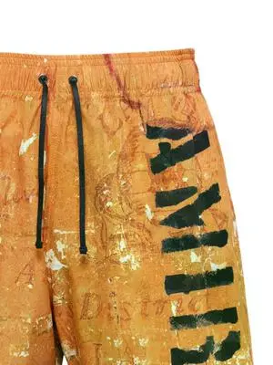 Amiri Stencil-print Swim Shorts