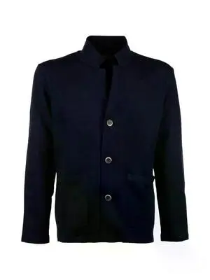 Altea High-neck Patch-pocket Jacket - Blue