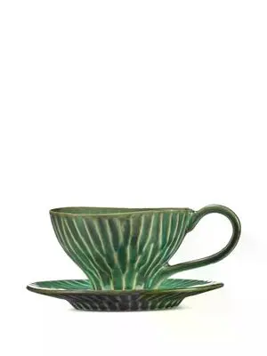 SERAX Ribbed Cappuccino Cups
