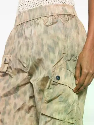 GANNI Printed Cargo Pants