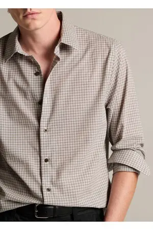 Vince Condor Plaid Cotton Button-front Shirt