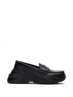 AKIKO AOKI Regulated Gravity Chunky Loafers - Black