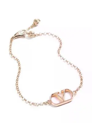 Valentino Garavani Vlogo Signature Metal Bracelet - Gold