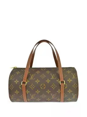 LOUIS VUITTON Monogram Papillon 26 Tote Bag - Brown