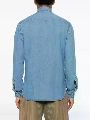 BORRIELLO NAPOLI Button-down Denim Shirt