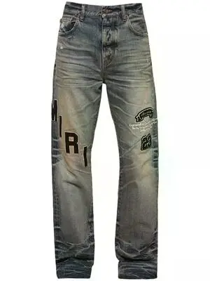 Amiri Straight Leg Jeans For Men