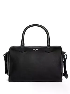 Zadig&Voltaire Medium Sunny Leather Tote Bag - Black