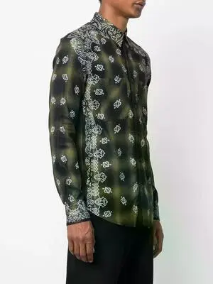 Amiri Bandana-print Checked Shirt
