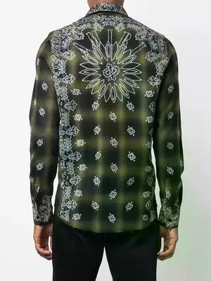 Amiri Bandana-print Checked Shirt